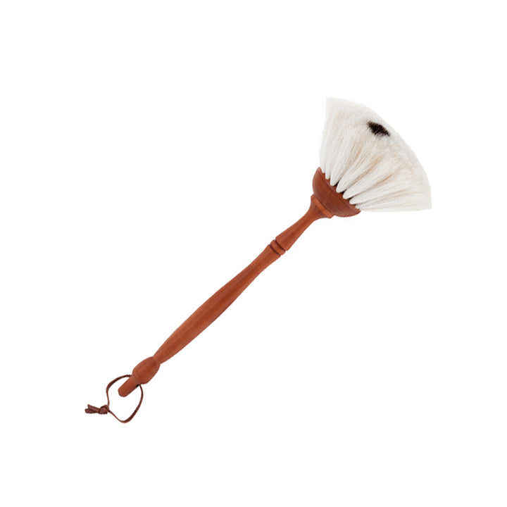 Pearwood Dust Brush White, Redecker – The Fine Store